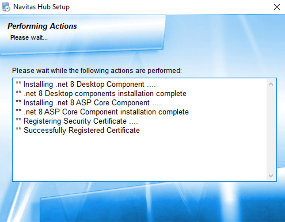 Navitas Hub - Installation Guide – Navitas Solutions